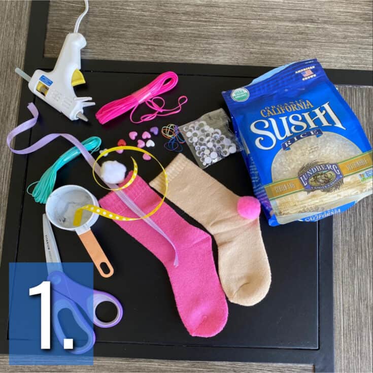 DIY Easter Sock Bunny Kids Craft (Cheap) - Budgeting Couple