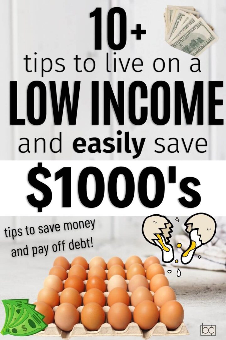 How to Save Money on a Low Income (best money saving tips) - Budgeting ...