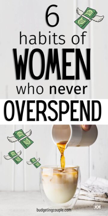 6 Habits of People Who Never Overspend (best saving money tips ideas ...
