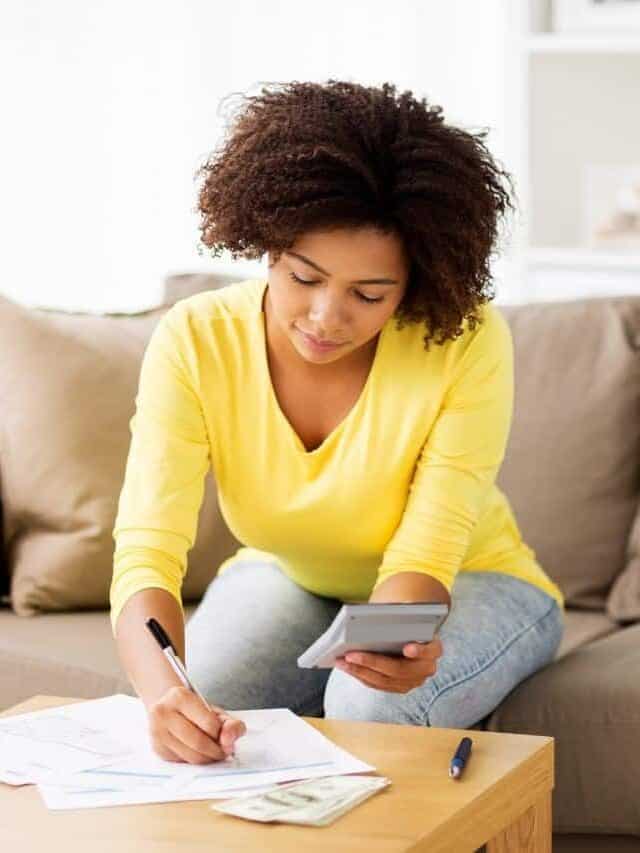 5 Ways to Stop Worrying about Money Story - Budgeting Couple