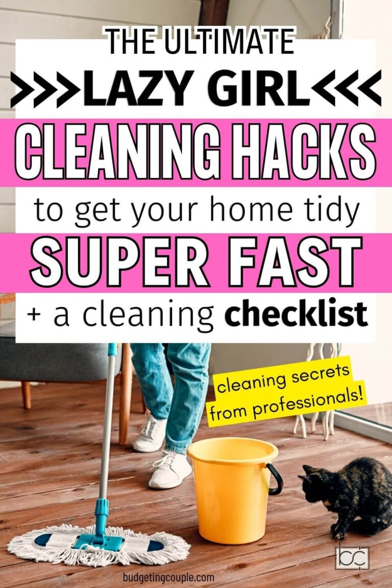 5 Clever Ways to Clean Your Home in Less Than an Hour - Budgeting Couple