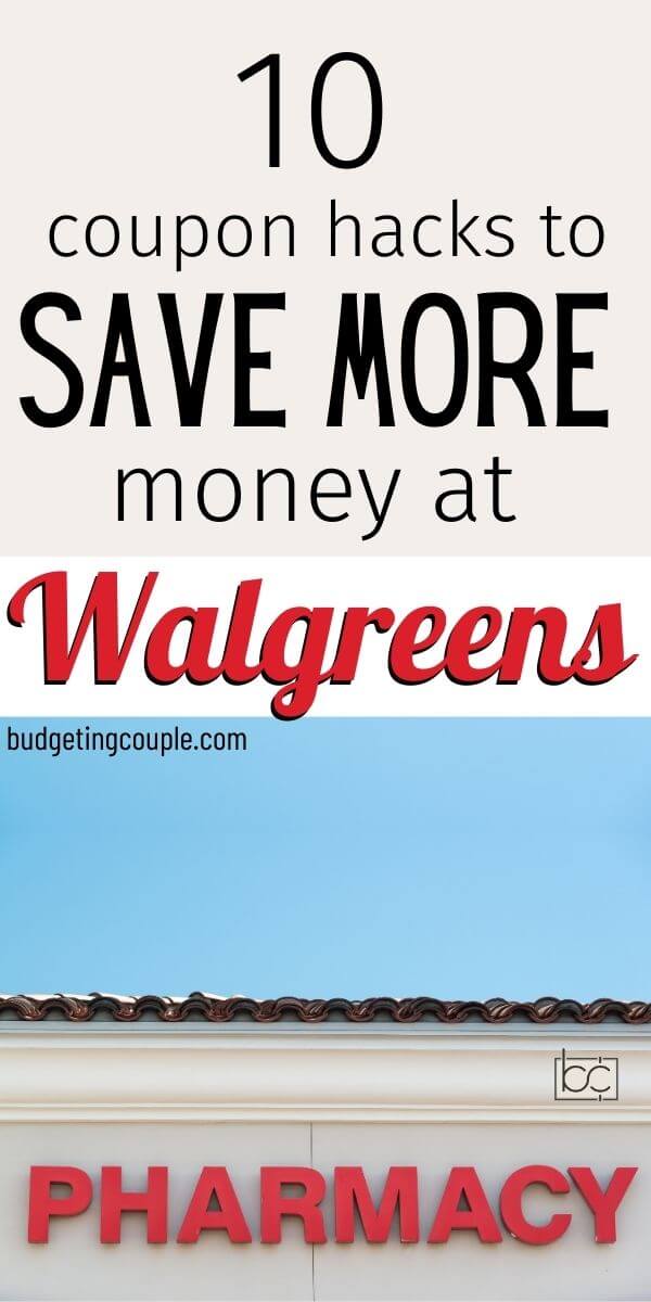 10 Walgreens Hacks to Save Money - Budgeting Couple