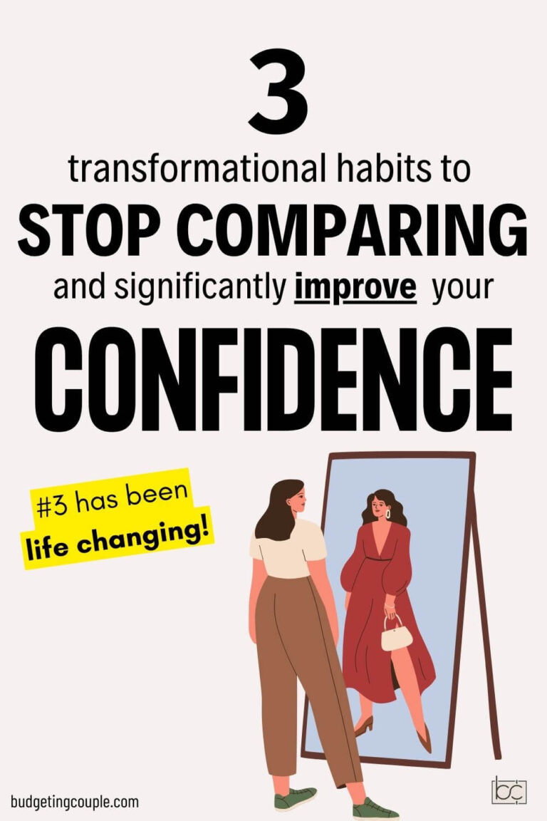 How To Not Compare Yourself to Others - Budgeting Couple