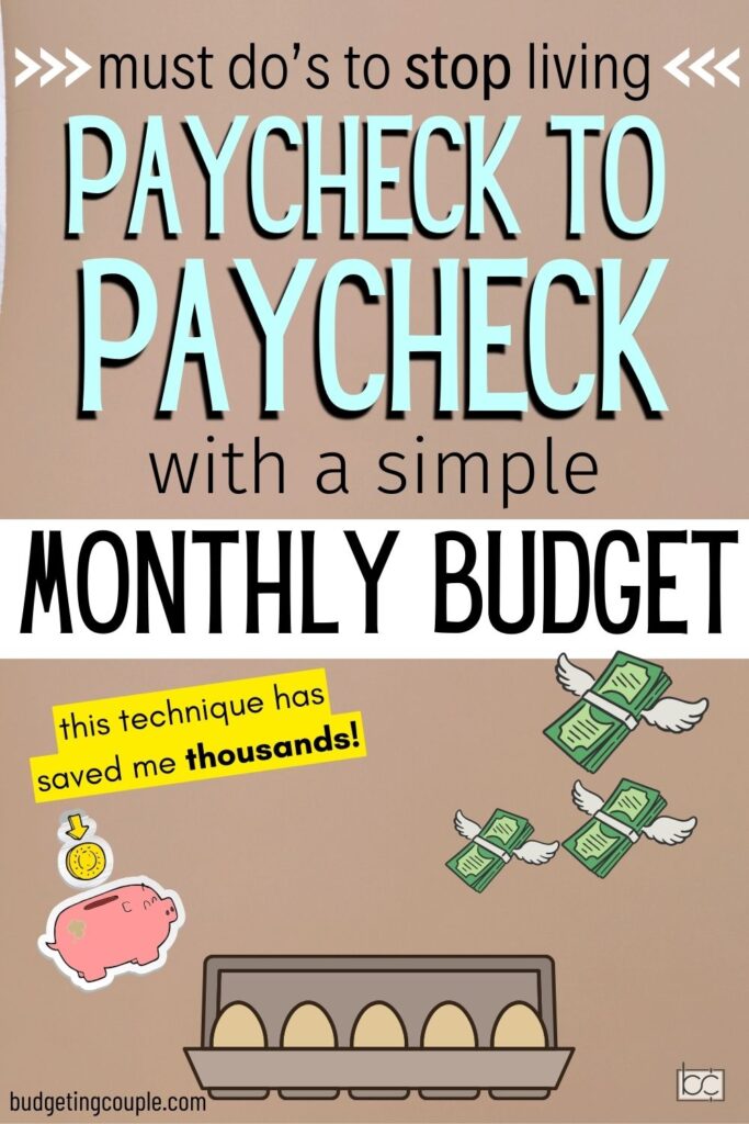 4 Easy Ways to Budget Money That Actually Work - Budgeting Couple