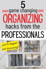 5 Secrets of Professional Organizers - Budgeting Couple