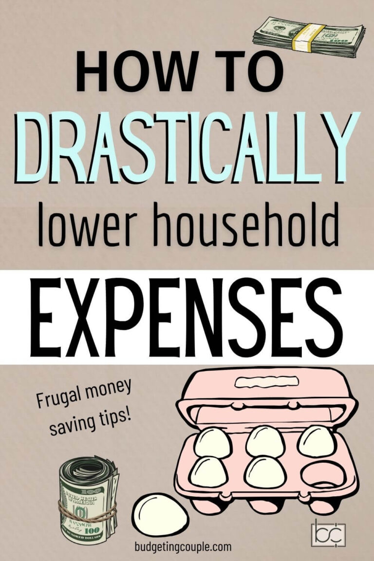5 Tips to Live Below Your Means - Budgeting Couple