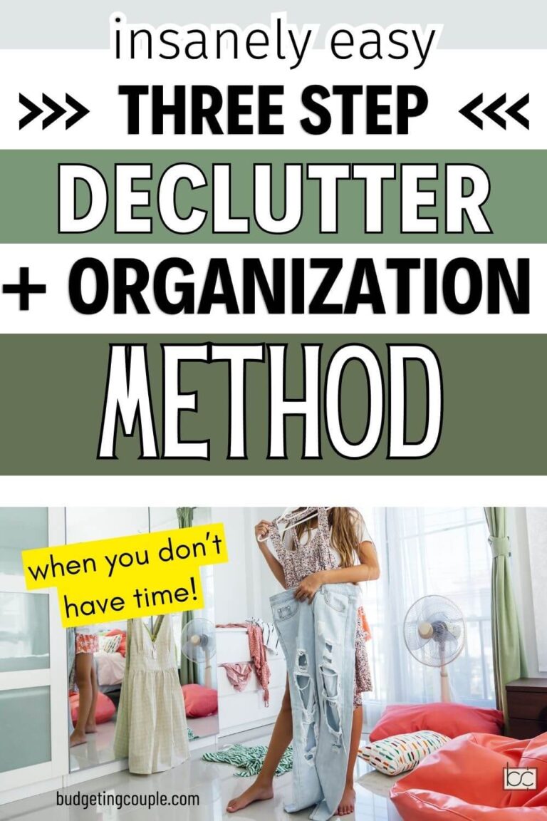 Decluttering Challenge: A Realistic Approach to Maintaining a Clutter-Free Home - Budgeting Couple