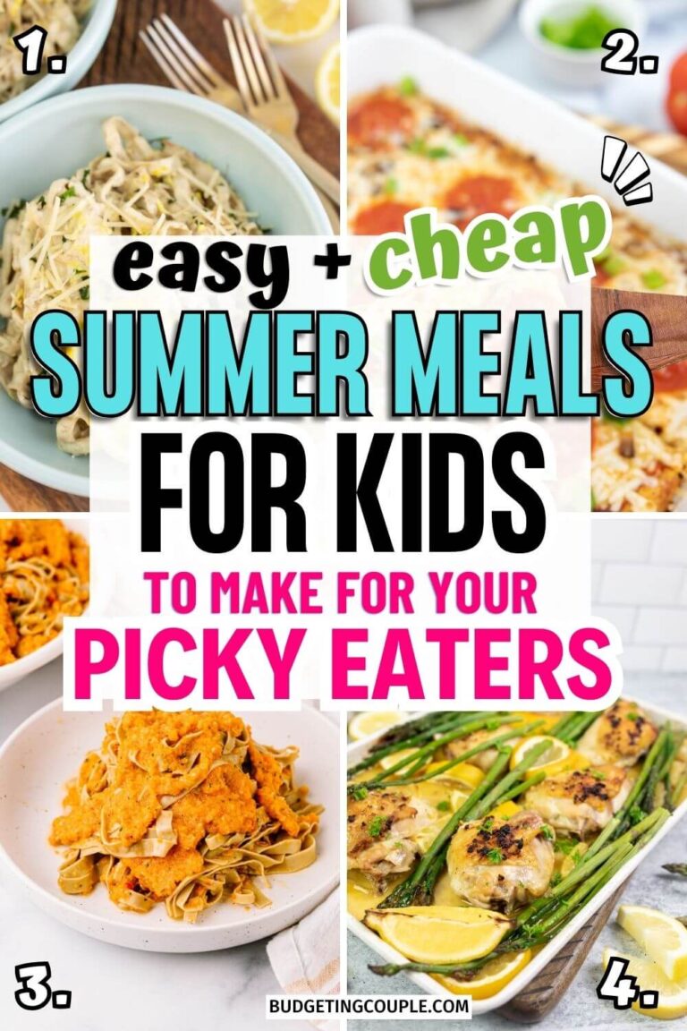 20 Cheap + Easy Summer Dinners - Budgeting Couple