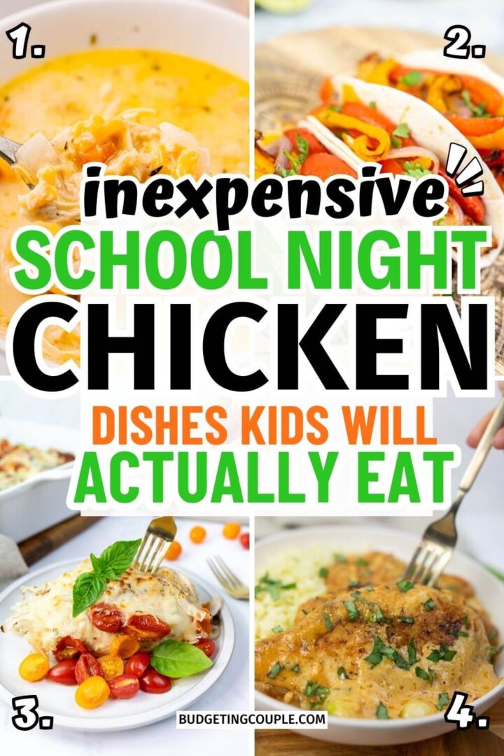 20 Cheap School Night Dinners - Budgeting Couple