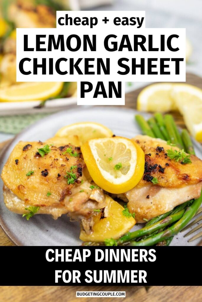 20 Cheap + Easy Summer Dinners - Budgeting Couple
