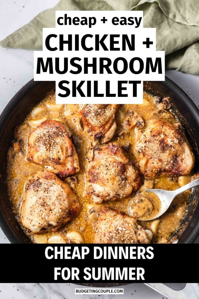 20 Cheap + Easy Summer Dinners - Budgeting Couple