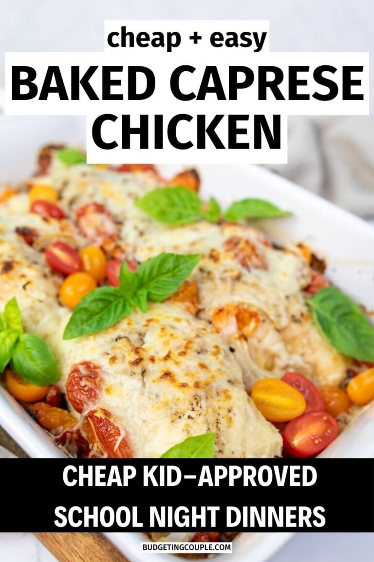 20 Cheap School Night Dinners - Budgeting Couple