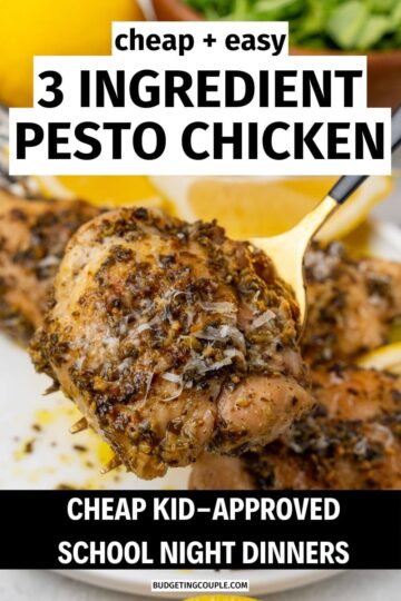 20 Cheap School Night Dinners - Budgeting Couple