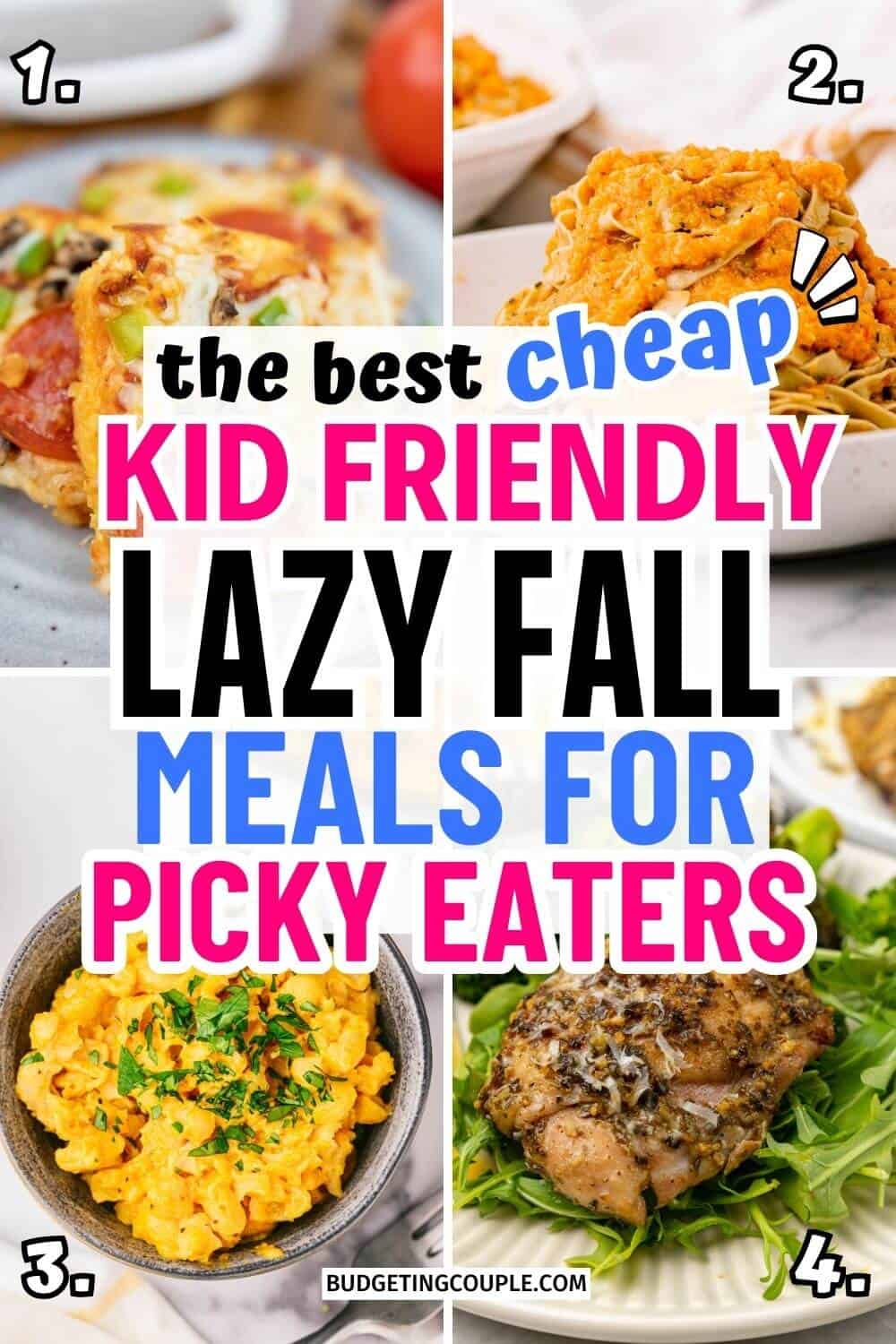 20 Lazy Cheap Dinners for Fall - Budgeting Couple
