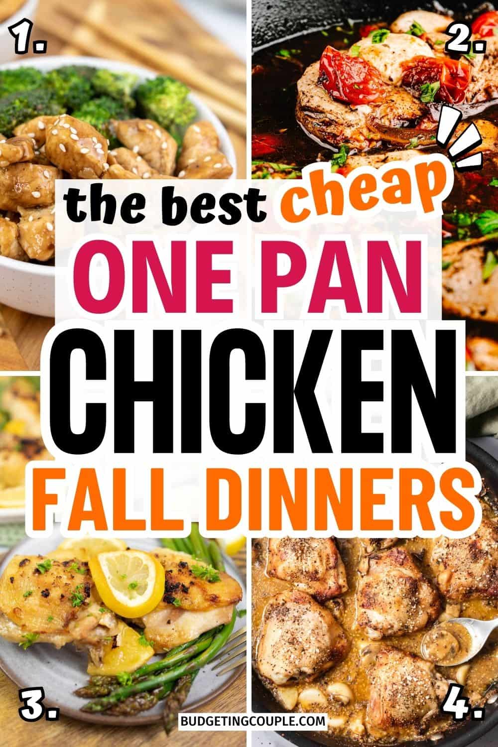 20 Cheap Chicken Recipes for Fall - Budgeting Couple