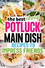 20 Cheap Potluck Dishes - Budgeting Couple