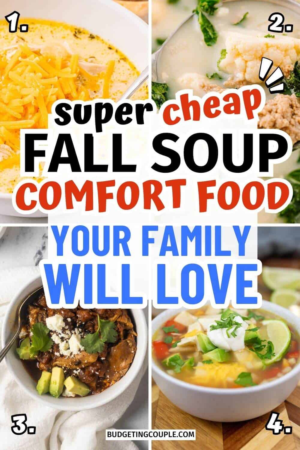 20 Cheap Fall Comfort Food Dinners - Budgeting Couple