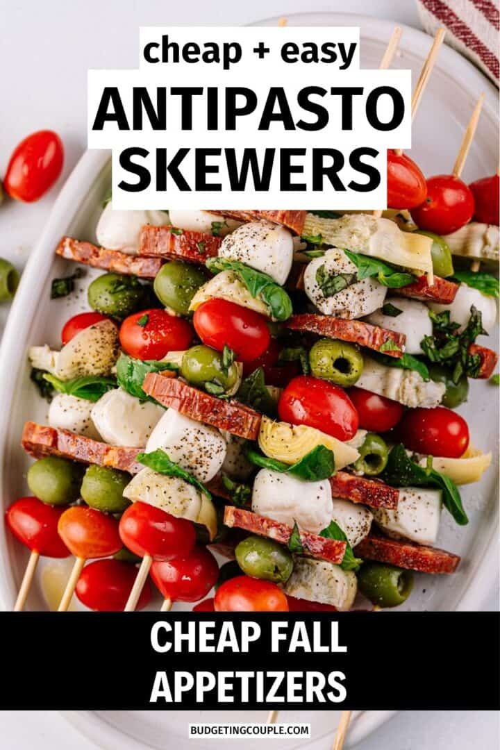 20 Cheap Fall Appetizers - Budgeting Couple