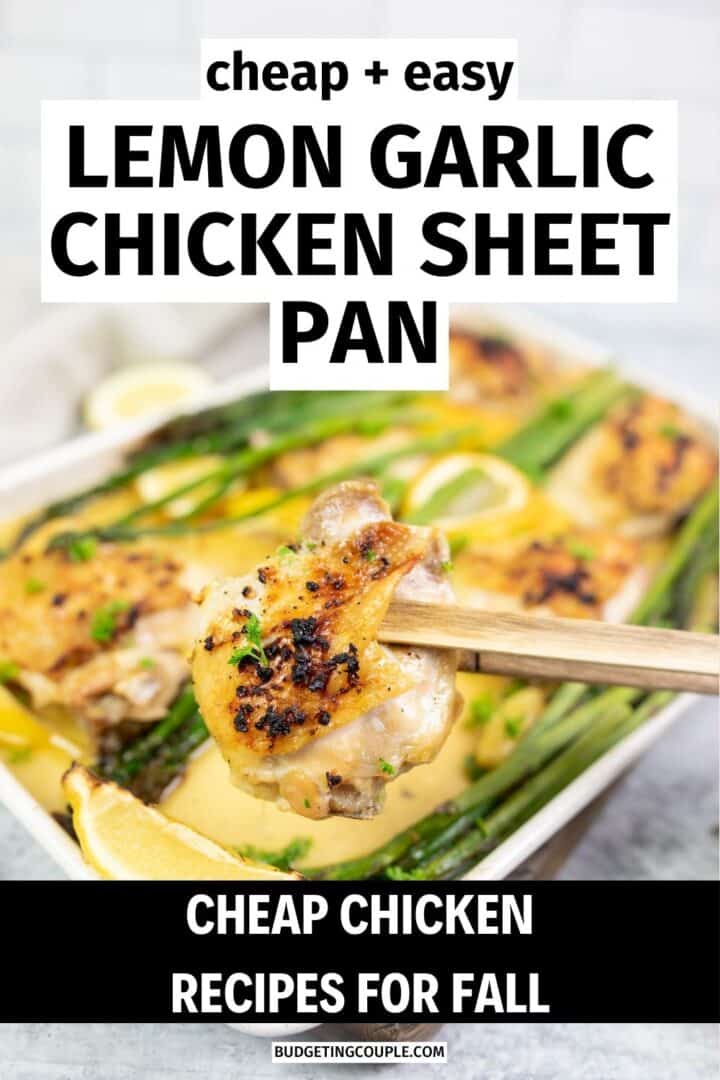 20 Cheap Chicken Recipes for Fall - Budgeting Couple