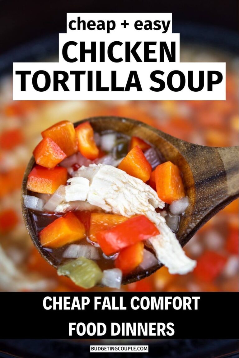 20 Cheap Fall Comfort Food Dinners - Budgeting Couple