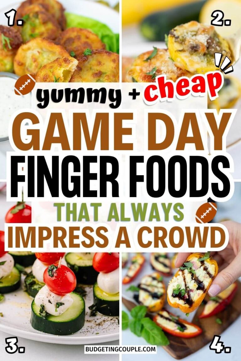 20 Cheap Game Day Foods - Budgeting Couple