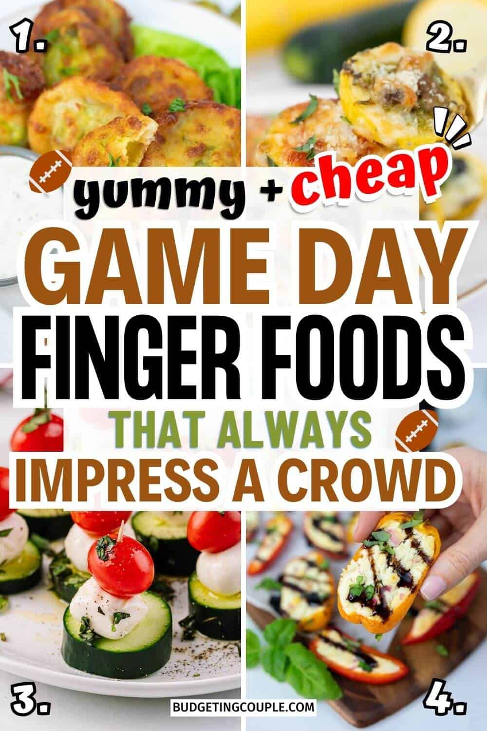20 Cheap Game Day Foods - Budgeting Couple