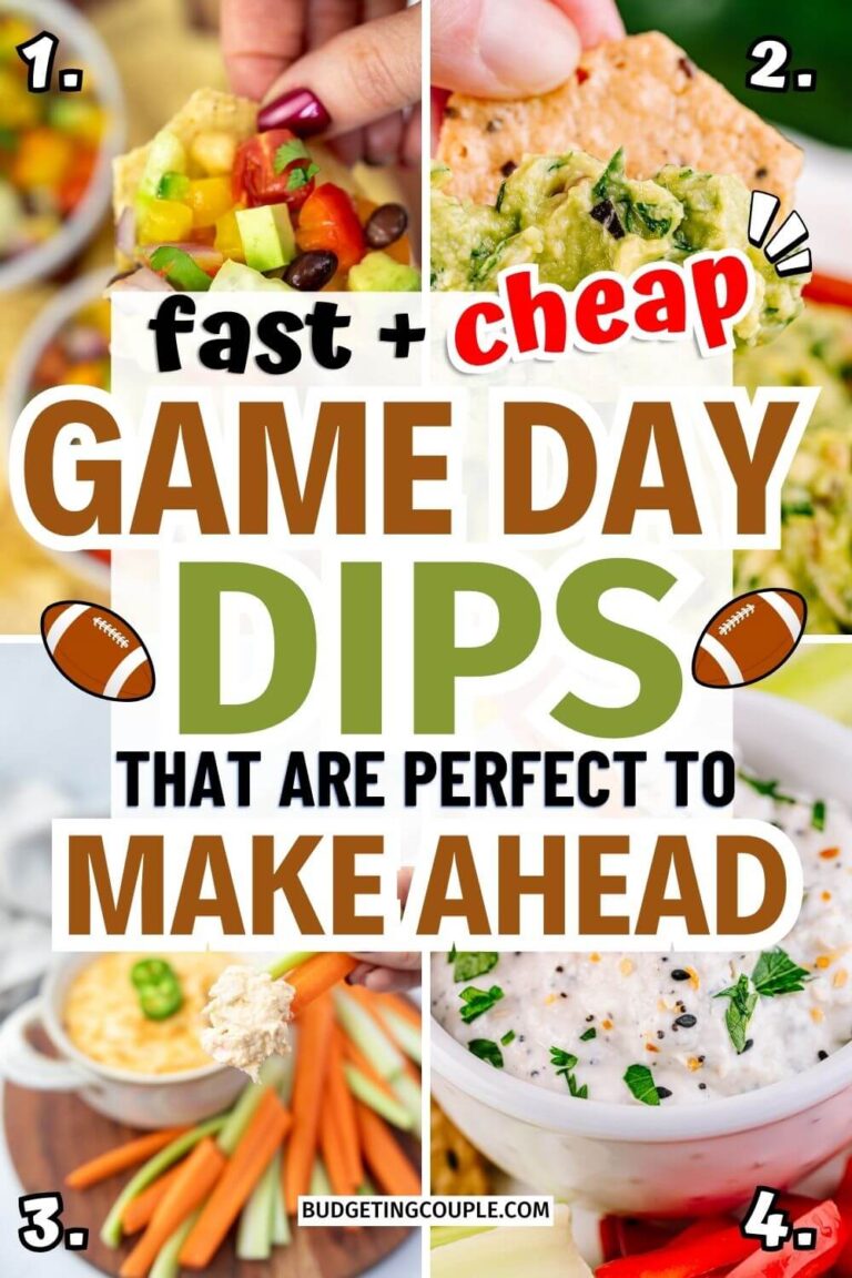 20 Cheap Game Day Foods - Budgeting Couple