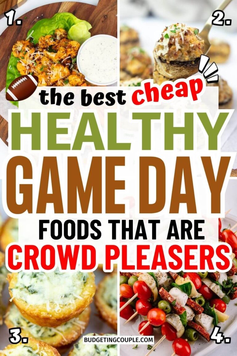 20 Cheap Game Day Foods - Budgeting Couple