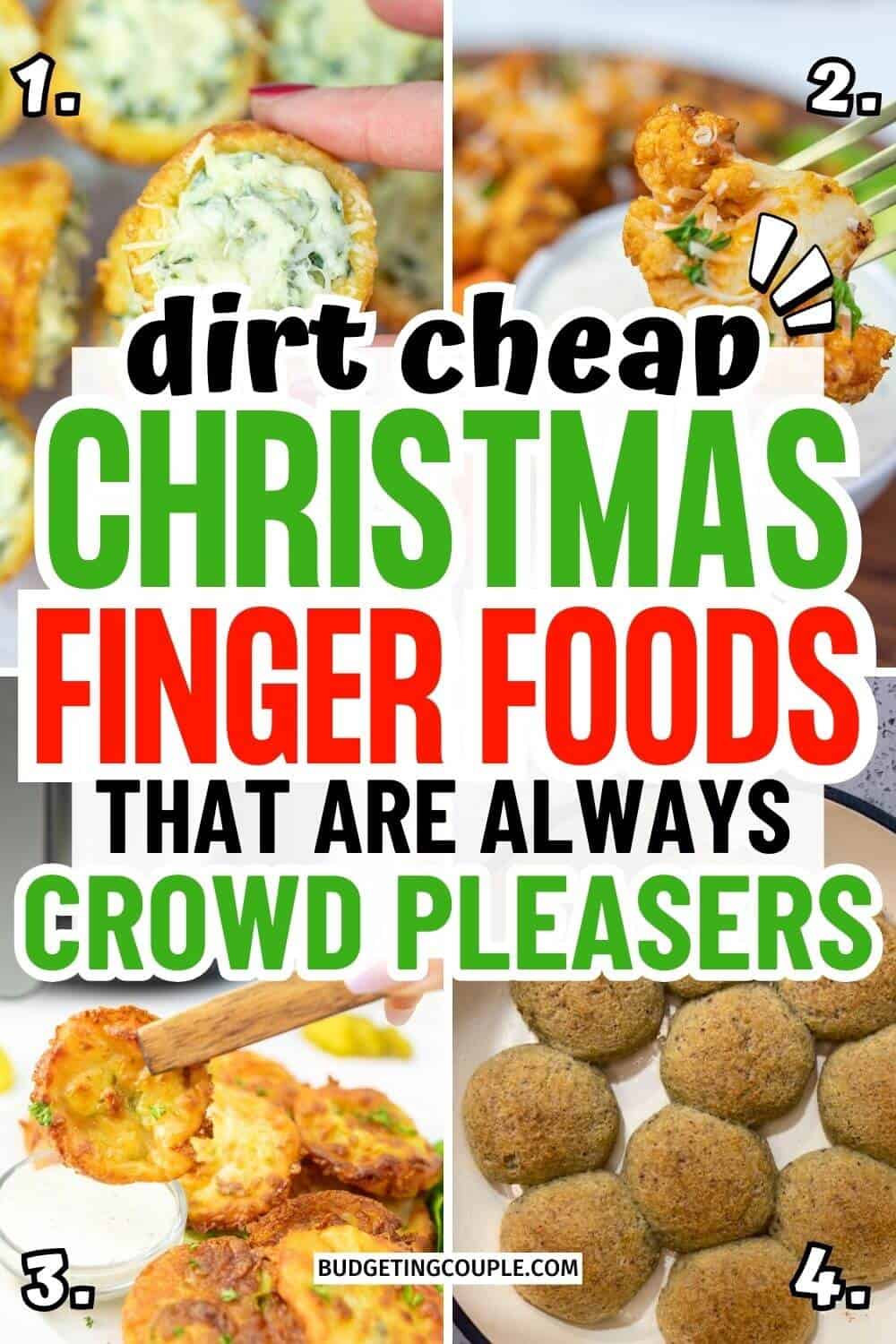 20 Cheap Christmas Appetizers Budgeting Couple