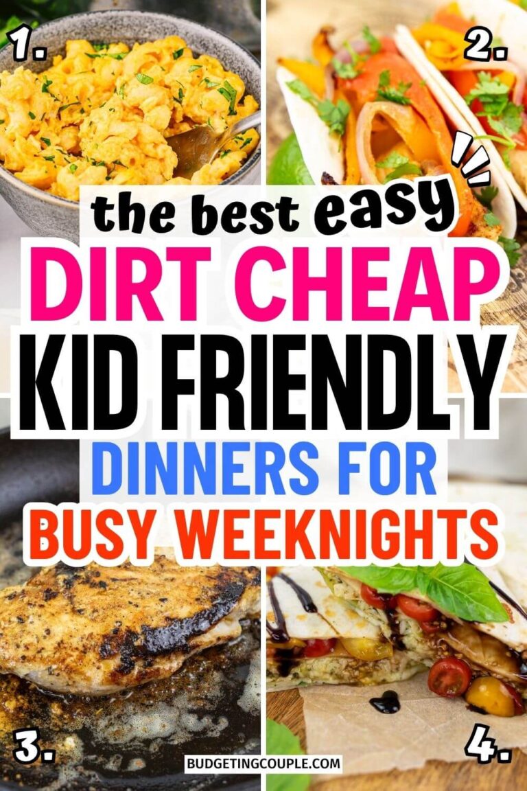 20+ Cheap Dinners For a Family - Budgeting Couple