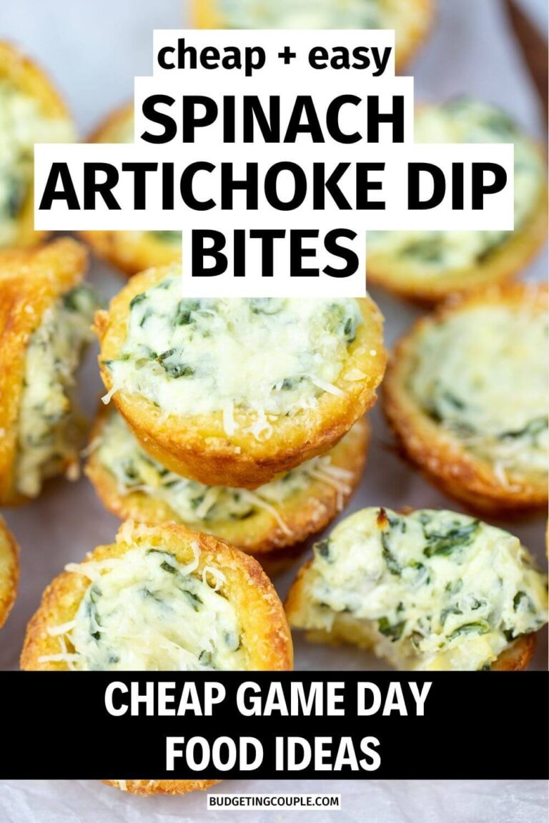 20 Cheap Game Day Foods - Budgeting Couple
