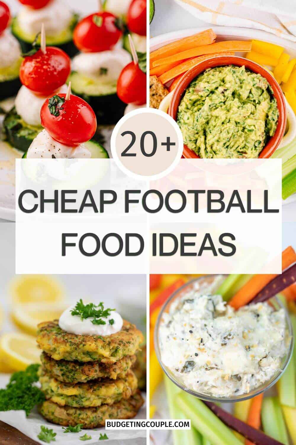 20 Cheap Football Food Ideas - Budgeting Couple