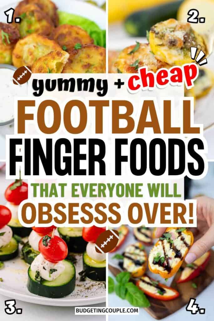20 Cheap Football Food Ideas - Budgeting Couple