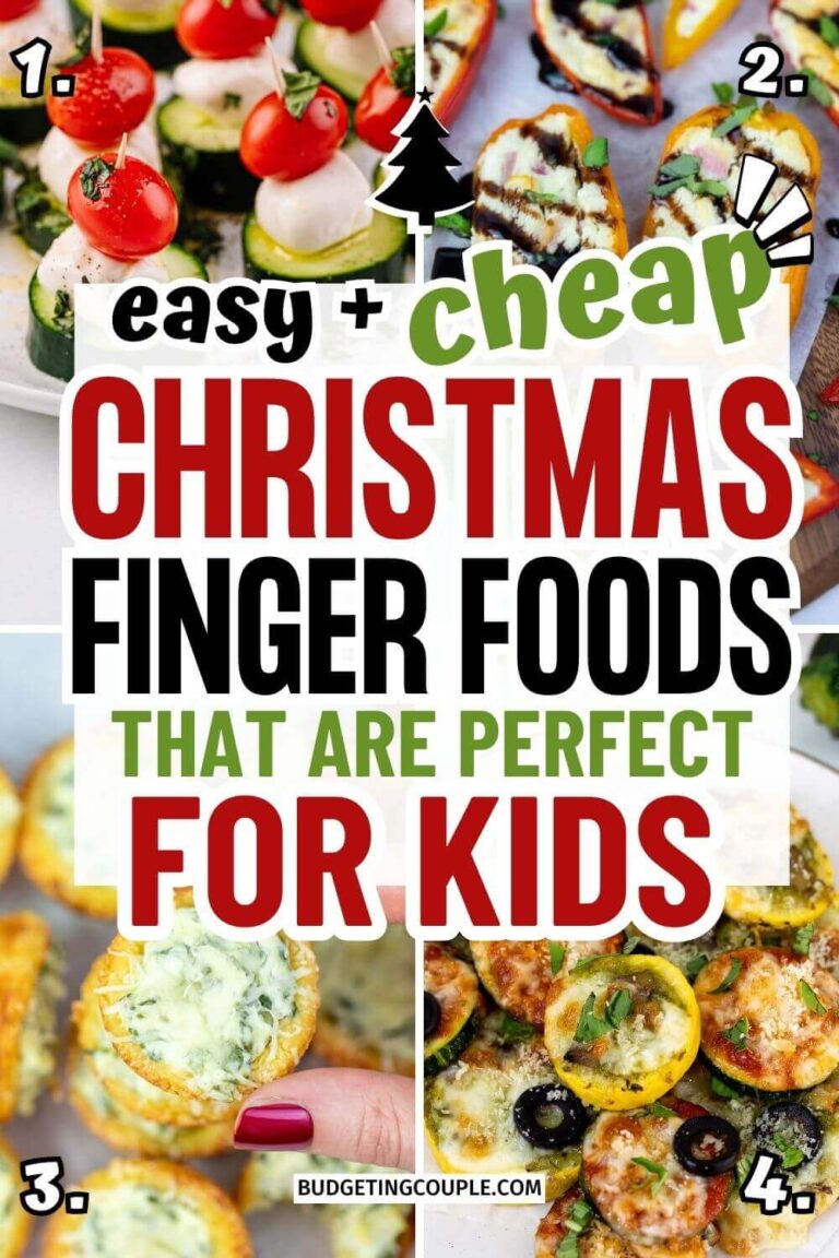 20 Cheap Christmas Finger Foods - Budgeting Couple