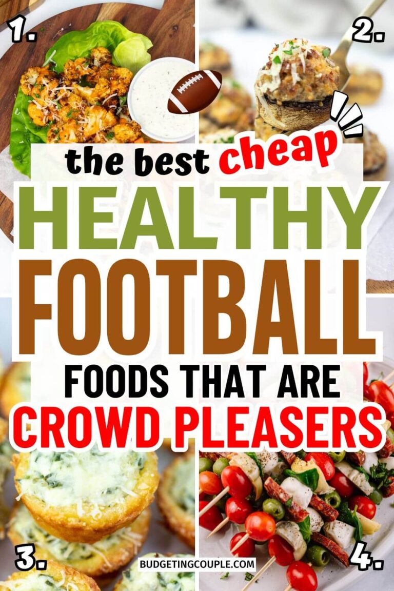 20 Cheap Football Food Ideas - Budgeting Couple