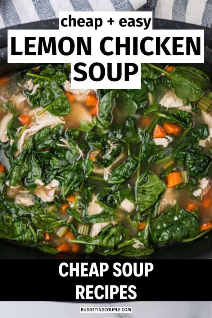 20 Cheap Soup Recipes Budgeting Couple