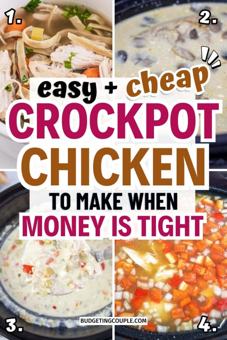 20 Cheap Crockpot Recipes - Budgeting Couple