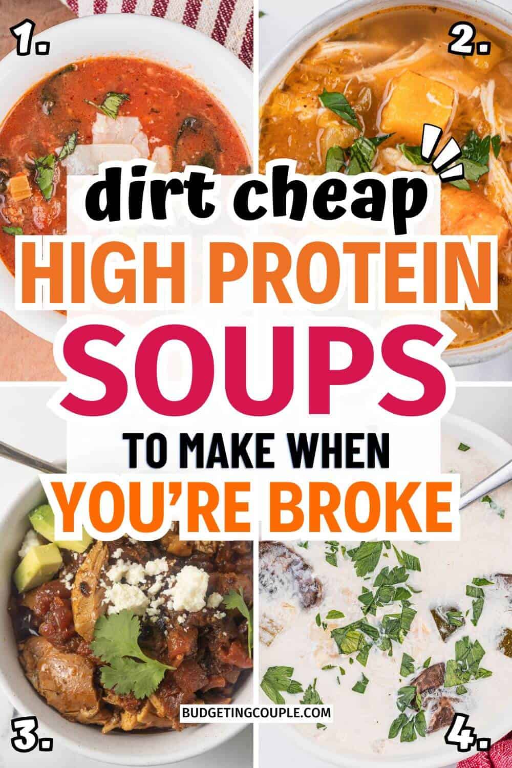 20 Cheap Soup Recipes Budgeting Couple
