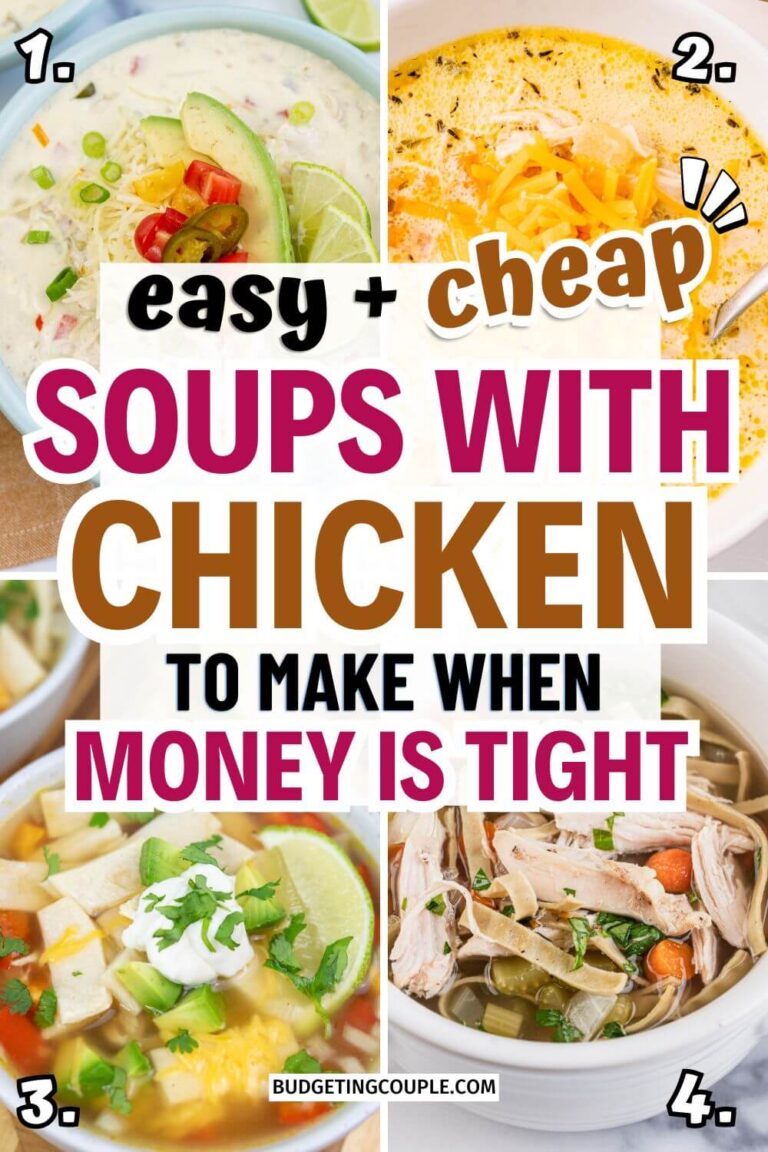 20 Cheap Soup Recipes Budgeting Couple