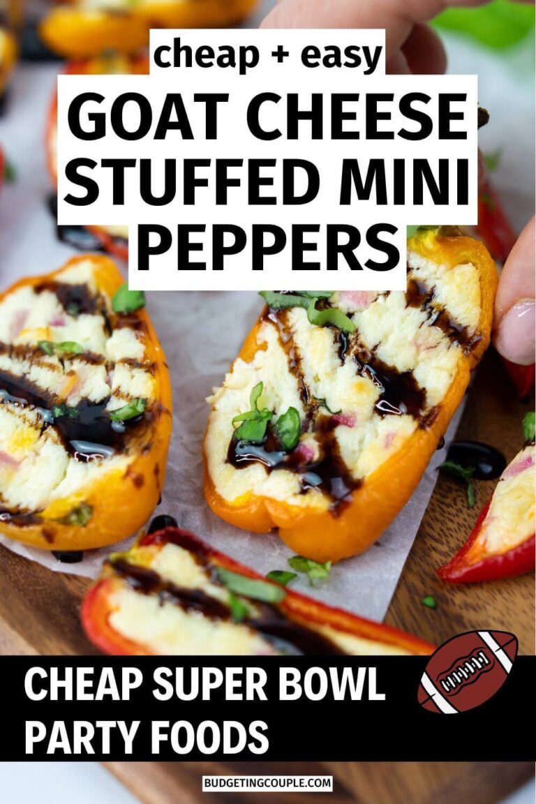 20 Cheap Super Bowl Party Foods - Budgeting Couple