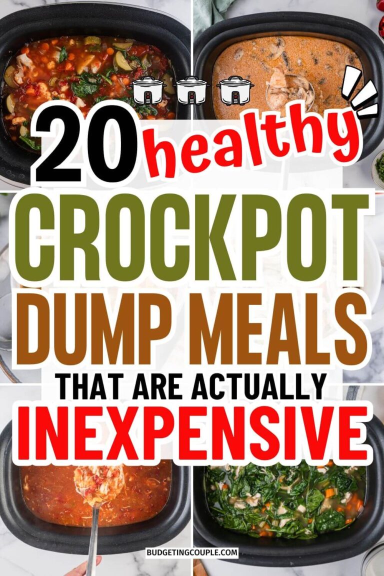 20 Cheap + Healthy Crockpot Recipes - Budgeting Couple