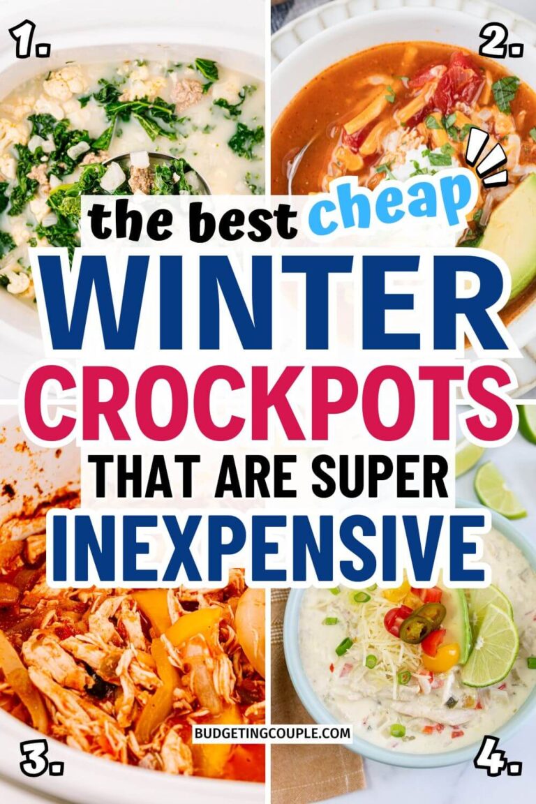 20 Cheap Winter Dinner Recipes - Budgeting Couple