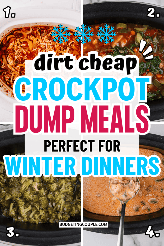 20 Cheap Winter Crockpot Meals - Budgeting Couple