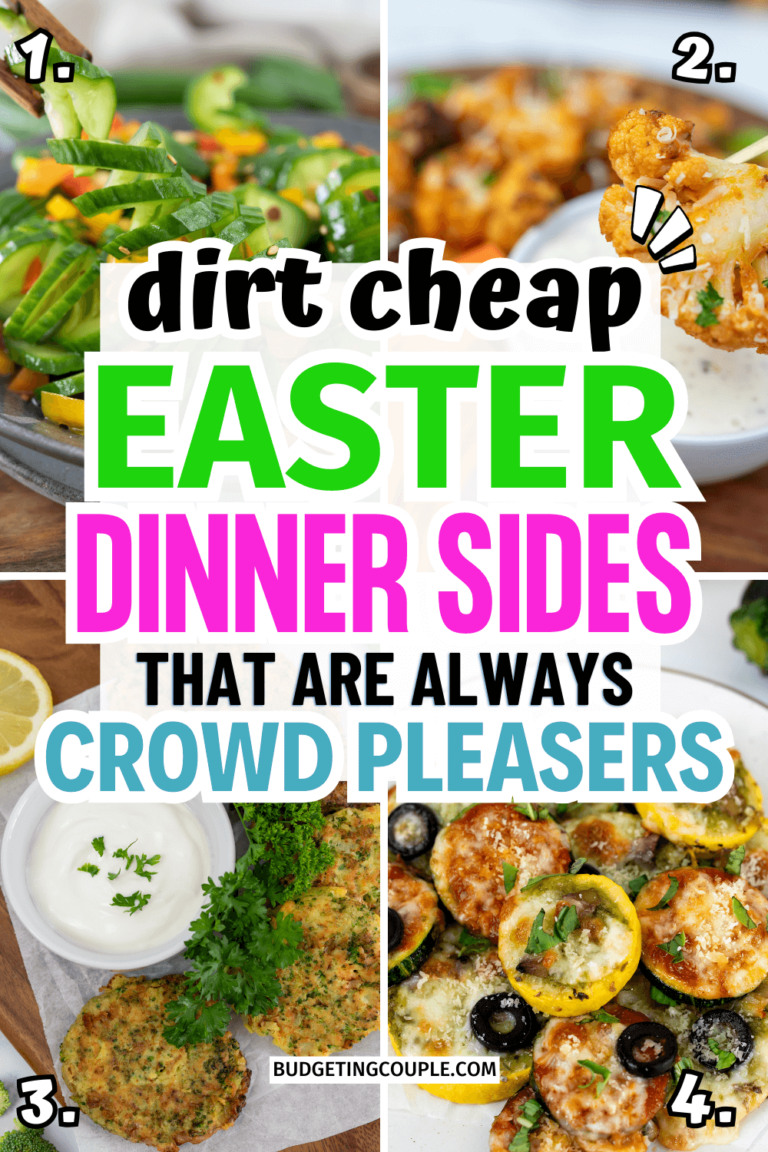 20 Cheap Easter Dinners - Budgeting Couple
