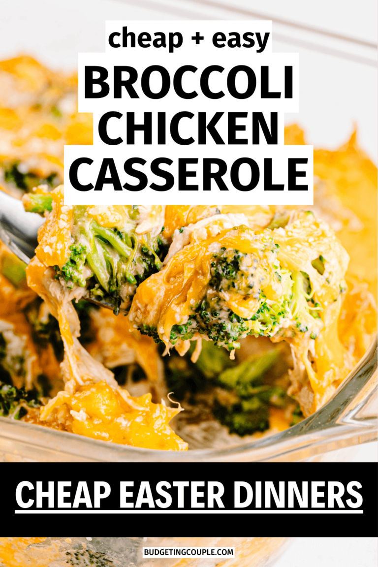 20 Cheap Easter Dinners - Budgeting Couple