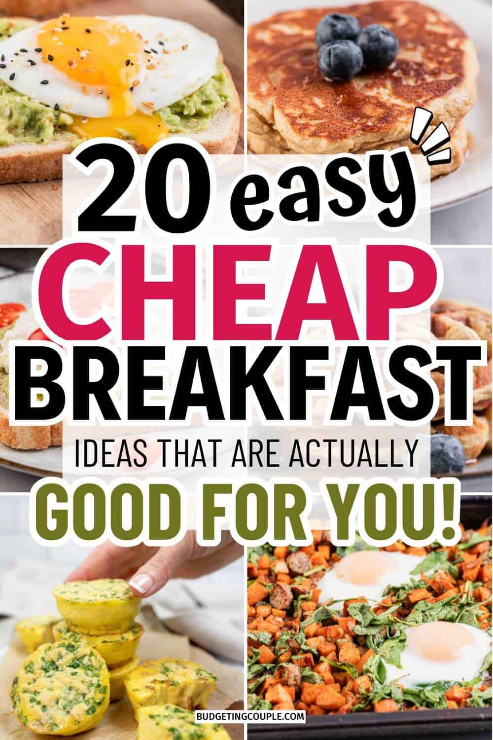 20 Cheap Healthy Breakfast Recipes - Budgeting Couple