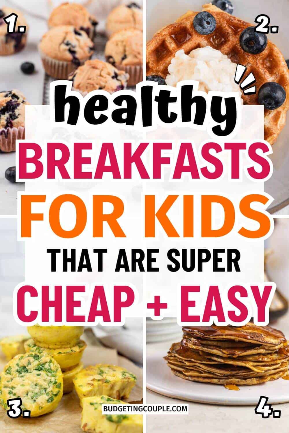 20 Cheap Healthy Breakfast Recipes - Budgeting Couple